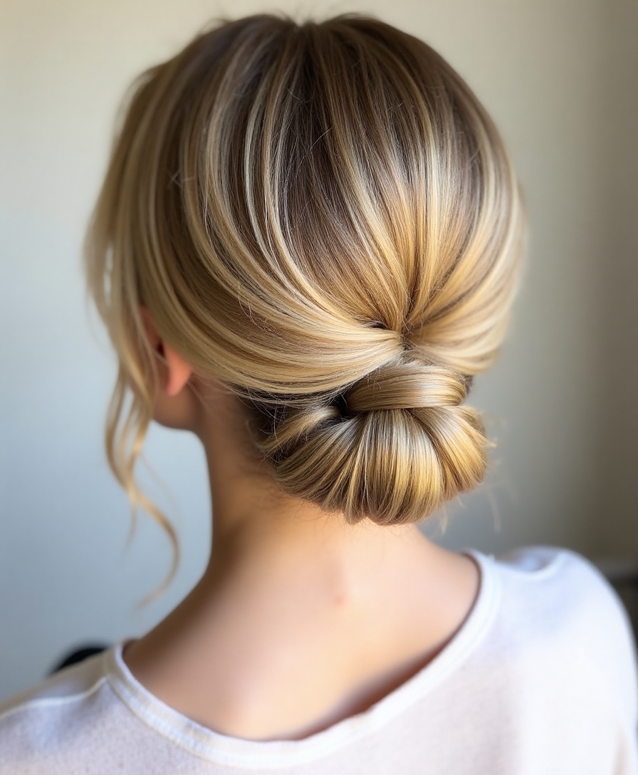 19+ Low Bun Hairstyles That Whisper Quiet Luxury Without Trying Too Hard